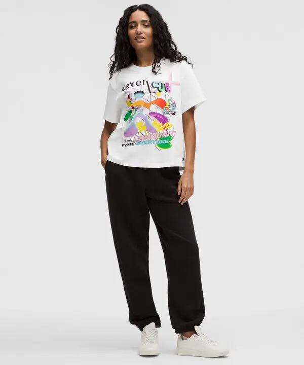 Lululemon Relaxed-fit Cotton Jersey T-shirt - White