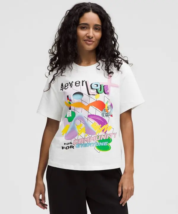 Lululemon Relaxed-fit Cotton Jersey T-shirt