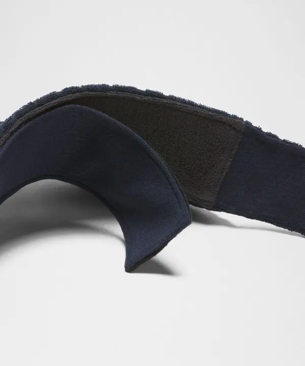 Lululemon Removable Sweatband Terry Jacquard Visor - True Navy