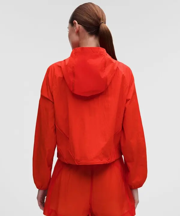 Lululemon Scuba Windbreaker - Cherry Ember