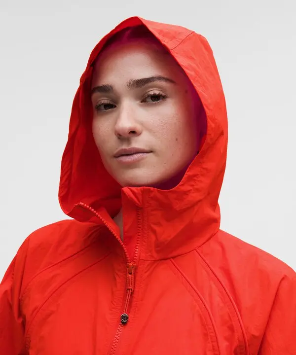 Lululemon Scuba Windbreaker - Cherry Ember