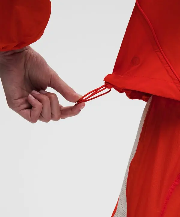 Lululemon Scuba Windbreaker - Cherry Ember