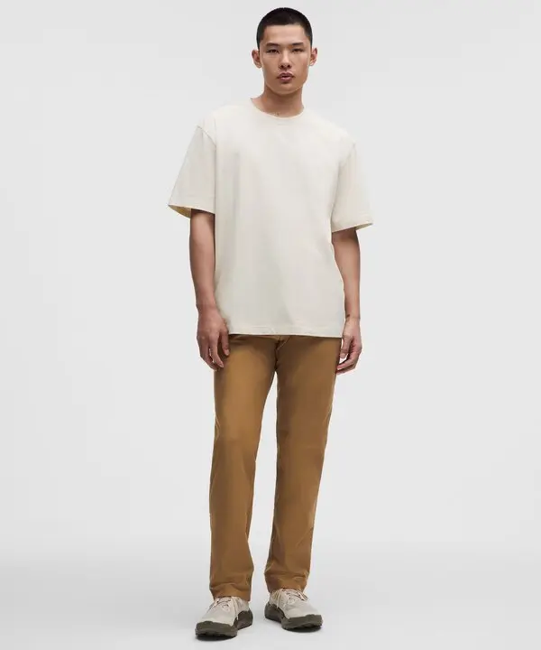 Lululemon Slacker Classic-straight Trouser 30l - Camel Brown