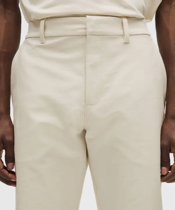 Lululemon Slacker Classic-straight Trouser 34l - Light Ivory