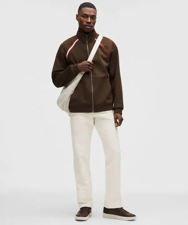 Lululemon Slacker Classic-straight Trousers - Light Ivory
