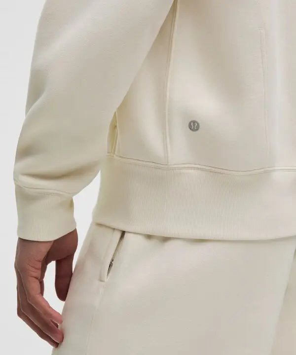 Lululemon Steady State Superloft Pullover Hoodie - Light Ivory