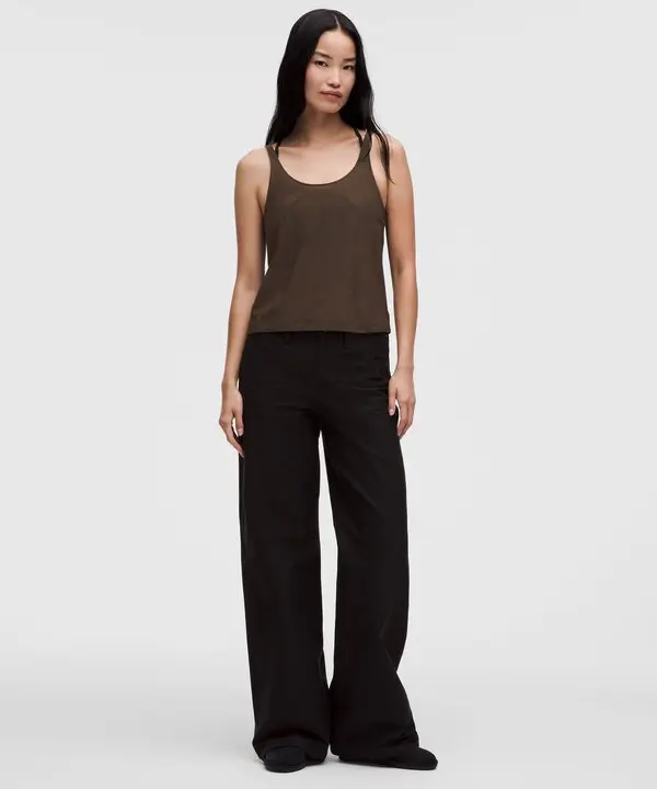Lululemon Stretch Mesh Relaxed-fit Tank Top - Walnut Crunch