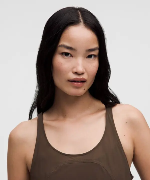 Lululemon Stretch Mesh Relaxed-fit Tank Top - Walnut Crunch