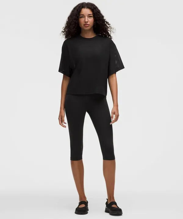 Lululemon Stretch Mesh Relaxed-fit T-shirt