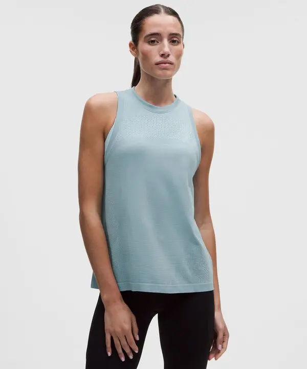 Lululemon Swiftly Relaxed Tank Top Hip Length - Seafoam