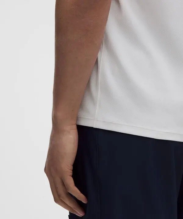 Lululemon Textured Mesh Tennis Tank - White/ocean Wave
