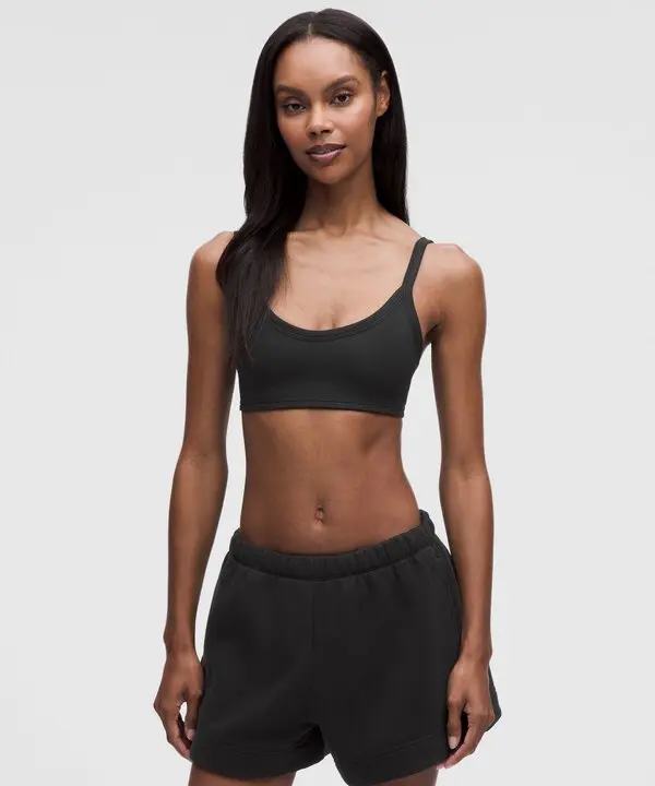 Lululemon Underease Cami-strap Bralette - Black/black