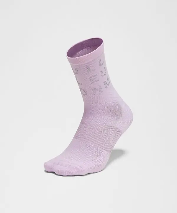Lululemon Power Stride Crew Socks - Lilac Play