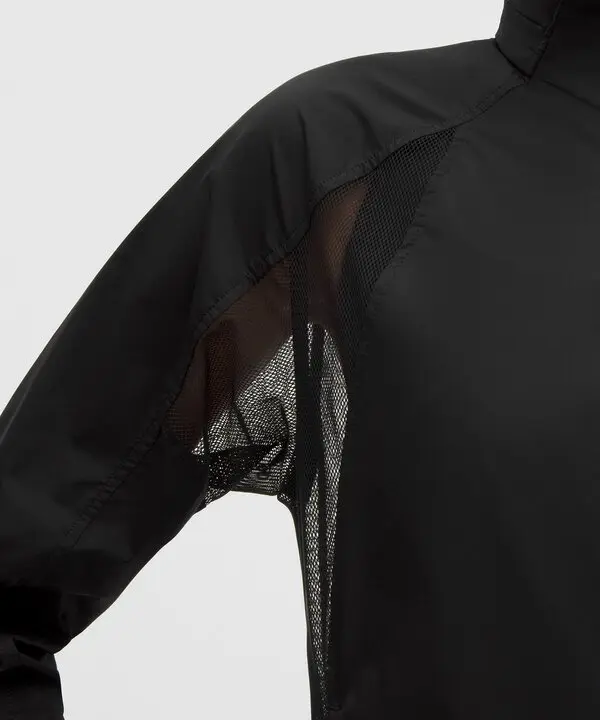 Lululemon Ventilated Packable Running Jacket - Black