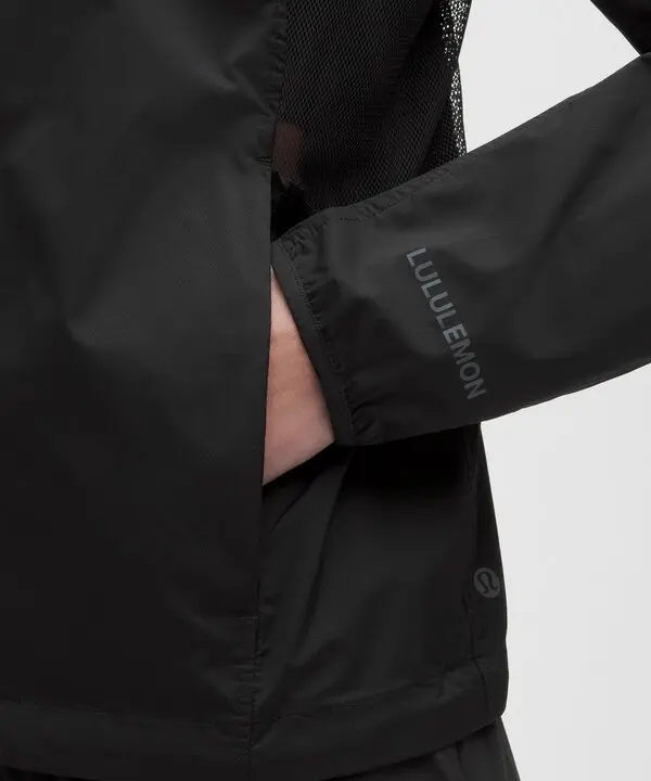 Lululemon Ventilated Packable Running Jacket - Black