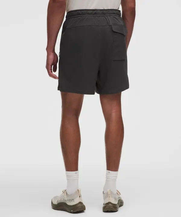Lululemon Uv-protective Relaxed Hike Short 6 - Graphite Grey