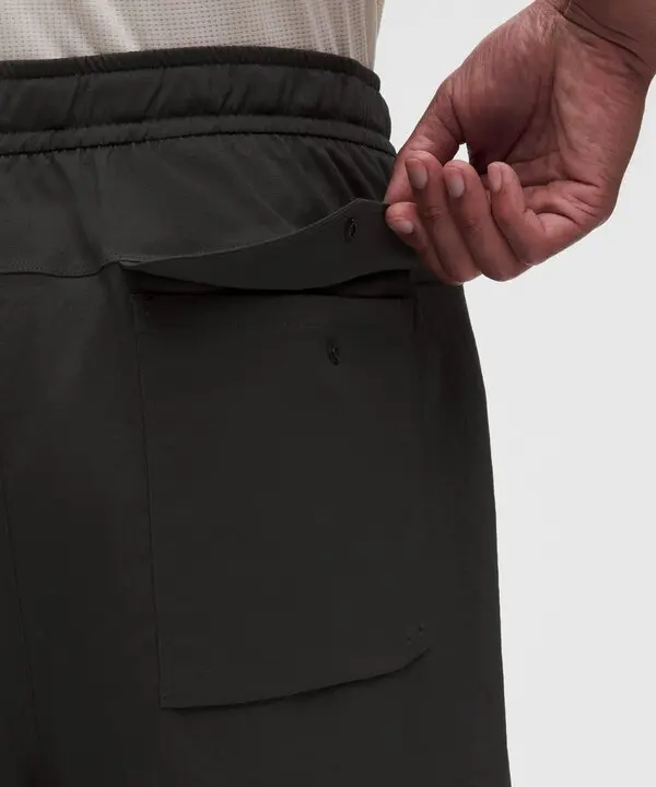 Lululemon Uv-protective Relaxed Hike Short 6 - Graphite Grey