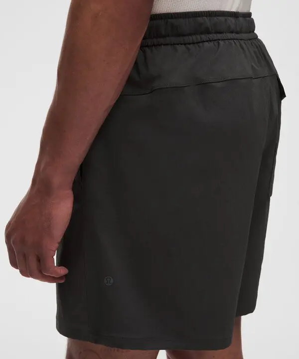Lululemon Uv-protective Relaxed Hike Short 6 - Graphite Grey