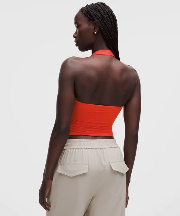 Lululemon Wundermost Ultra-soft Nulu Halter Tank Top