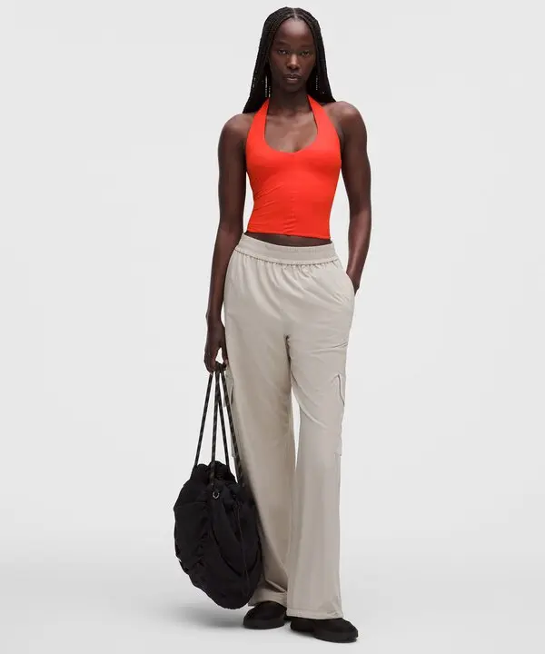 Lululemon Wundermost Ultra-soft Nulu Halter Tank Top