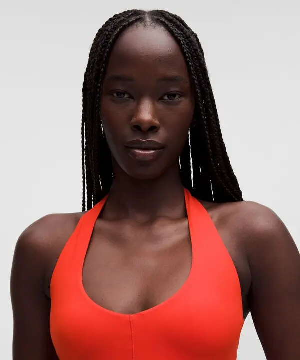 Lululemon Wundermost Ultra-soft Nulu Halter Tank Top