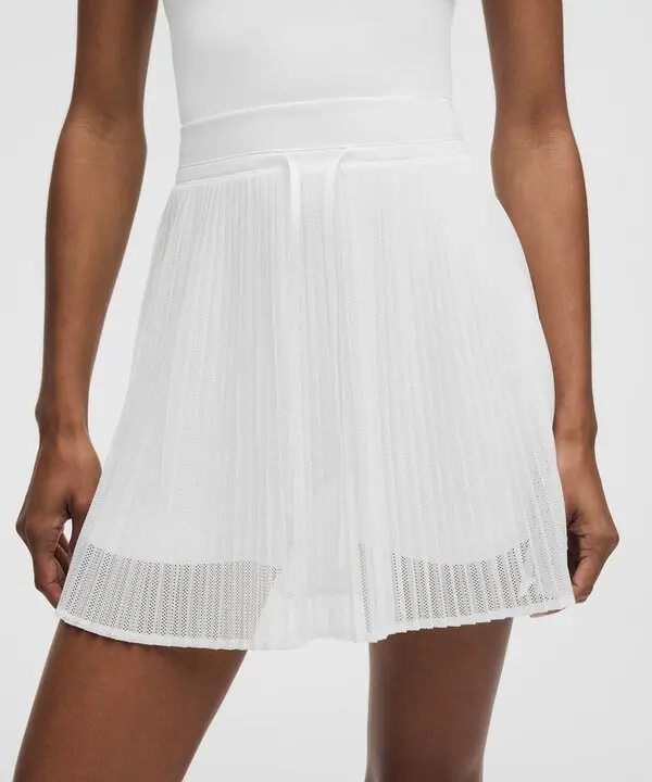 Lululemon Ace Advantage Cutout Tennis Dress - White/white