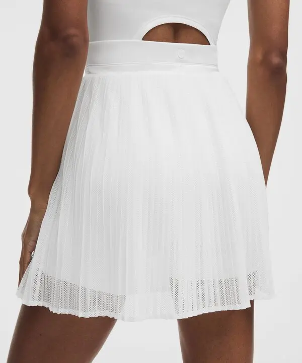 Lululemon Ace Advantage Cutout Tennis Dress - White/white
