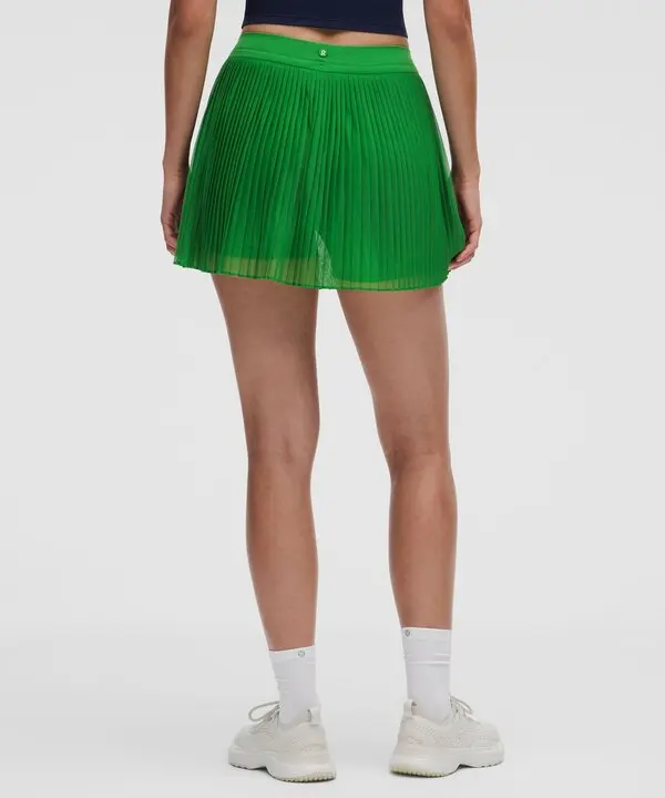 Lululemon Ace Advantage High-rise Pleated Tennis Skirt - Chameleon/chameleon