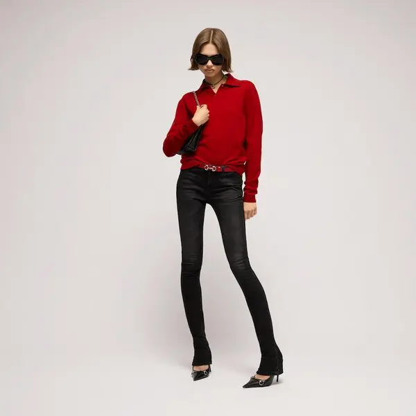 Gucci Leather Belt With Horsebit Buckle