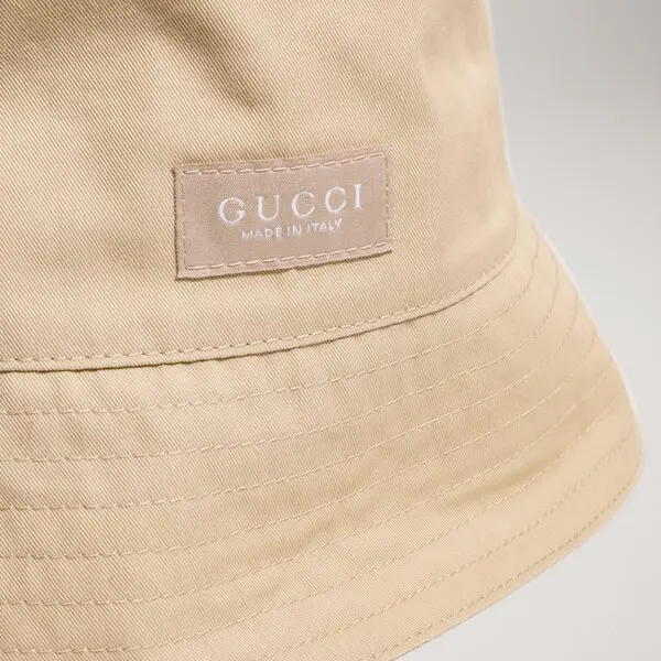 Gucci Cotton Canvas Bucket Hat