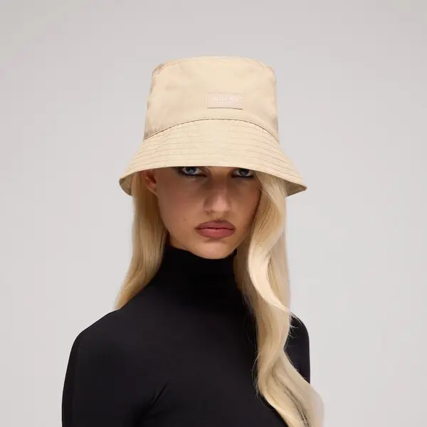 Gucci Cotton Canvas Bucket Hat - Beige