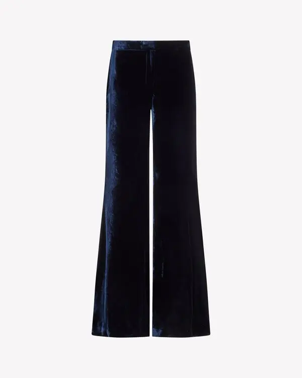 Serena Bute Velvet Flare Trouser