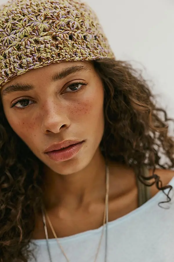 Free People Peggy Knitted Skull Cap - Light Purple
