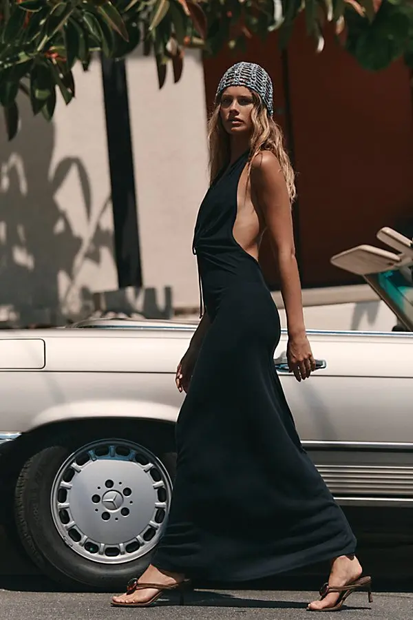 Free People Good Feels Eliza Midi Dress By