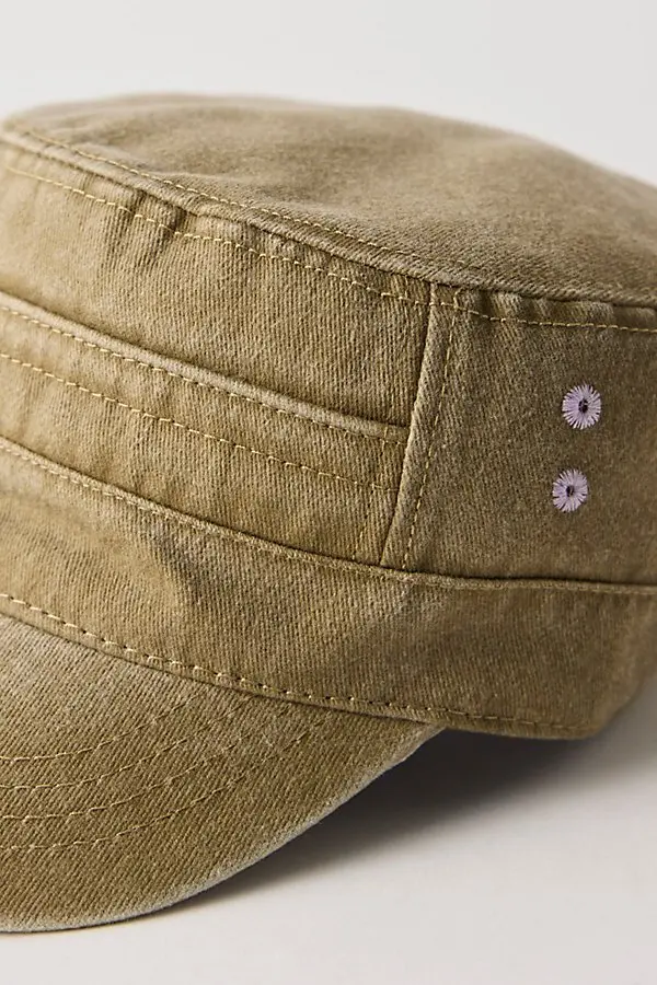 Free People Lola Cadet Hat - Khaki