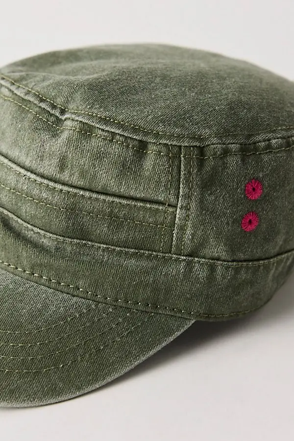 Free People Lola Cadet Hat - Moss