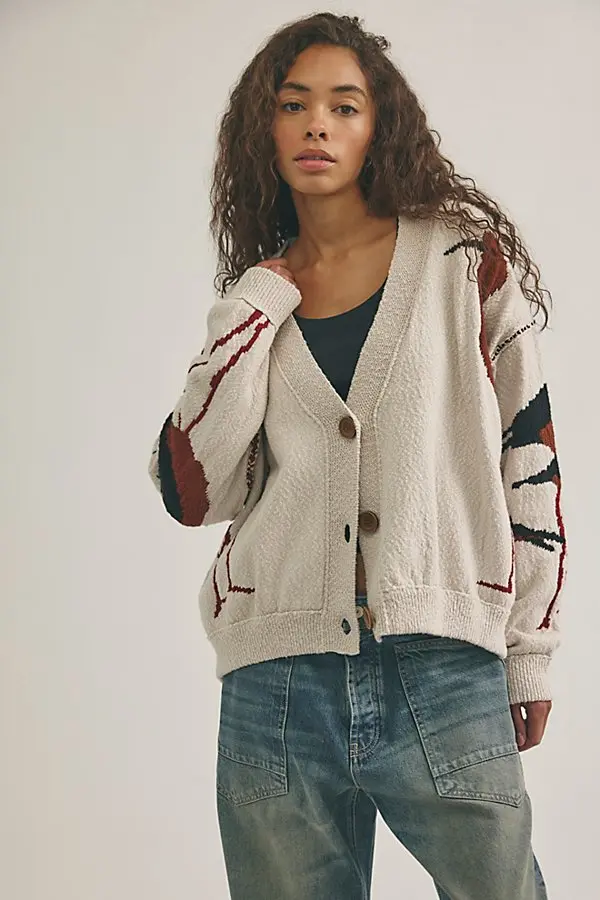 Free People We The Free Sandpiper Cotton Cardigan