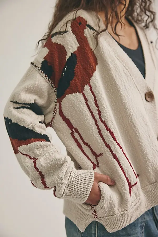 Free People We The Free Sandpiper Cotton Cardigan