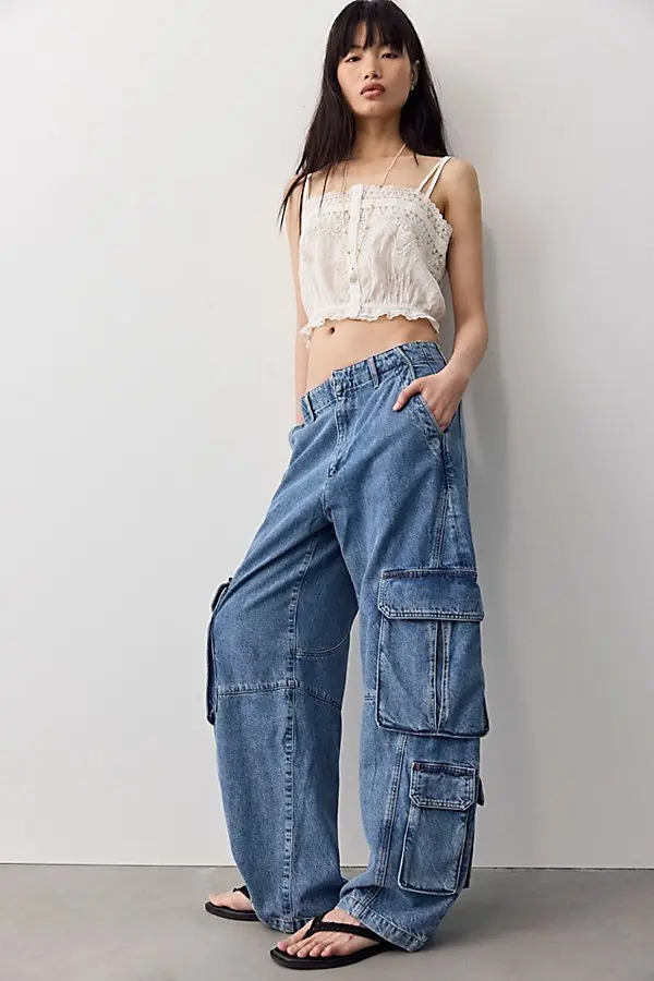 AGOLDE Ambika Utility Jeans - Reset