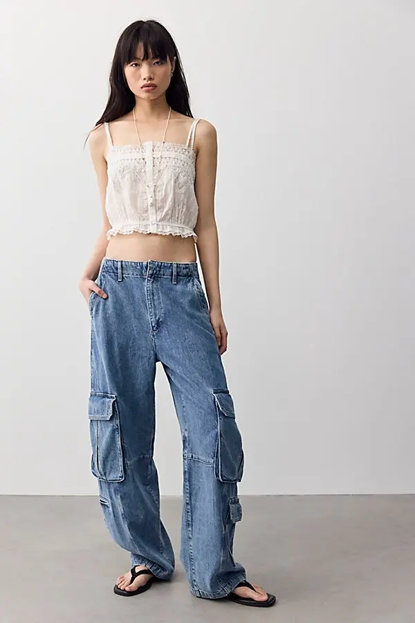 AGOLDE Ambika Utility Jeans - Reset