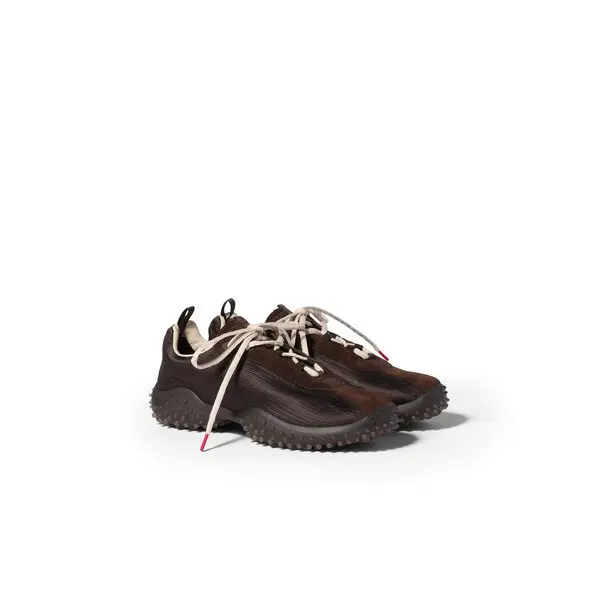 Miu Miu Bubble Technical Fabric And Suede Sneakers