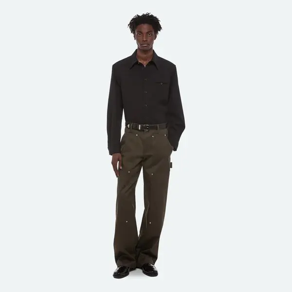 Helmut Lang Carpenter Pants - Dark Moss