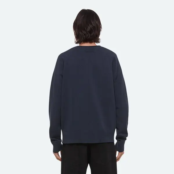 Helmut Lang Pintuck Crew - Dark Navy