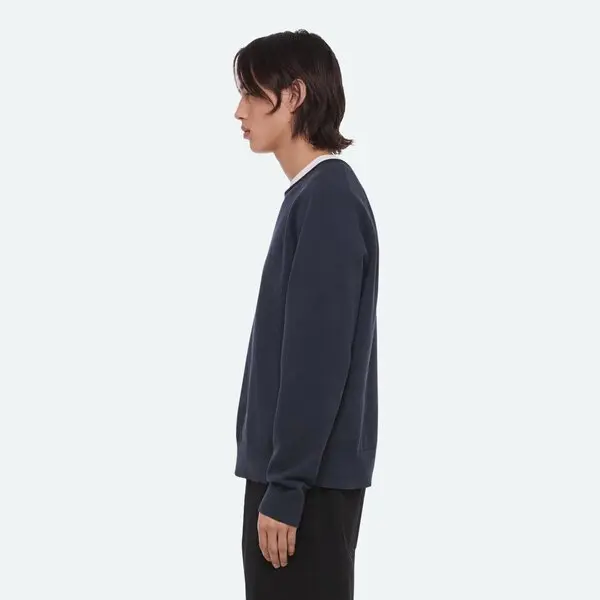 Helmut Lang Pintuck Crew - Dark Navy