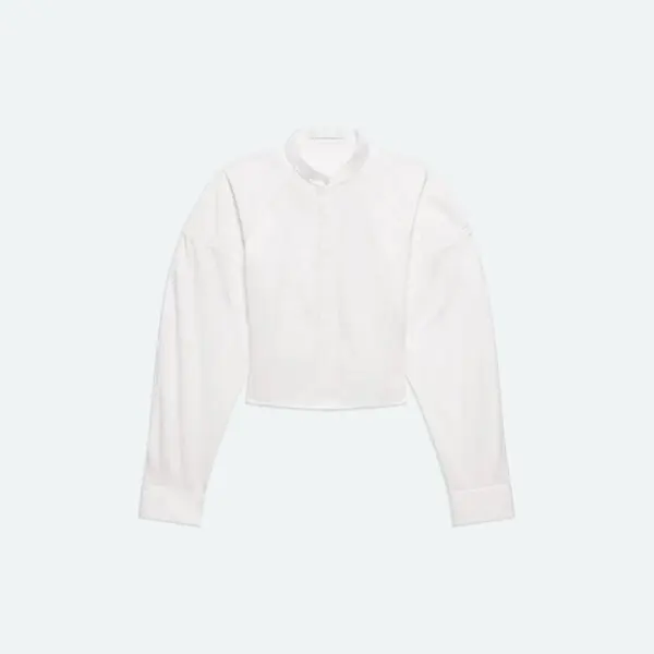 Helmut Lang Cotton Poplin Saddle Shirt