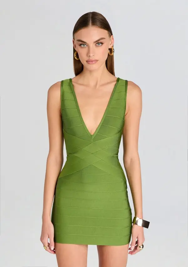 Retrofete Jesibel Knit Dress - Basil