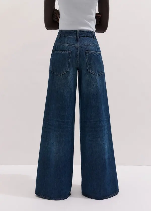ME+EM Super Wide Baggy Jean