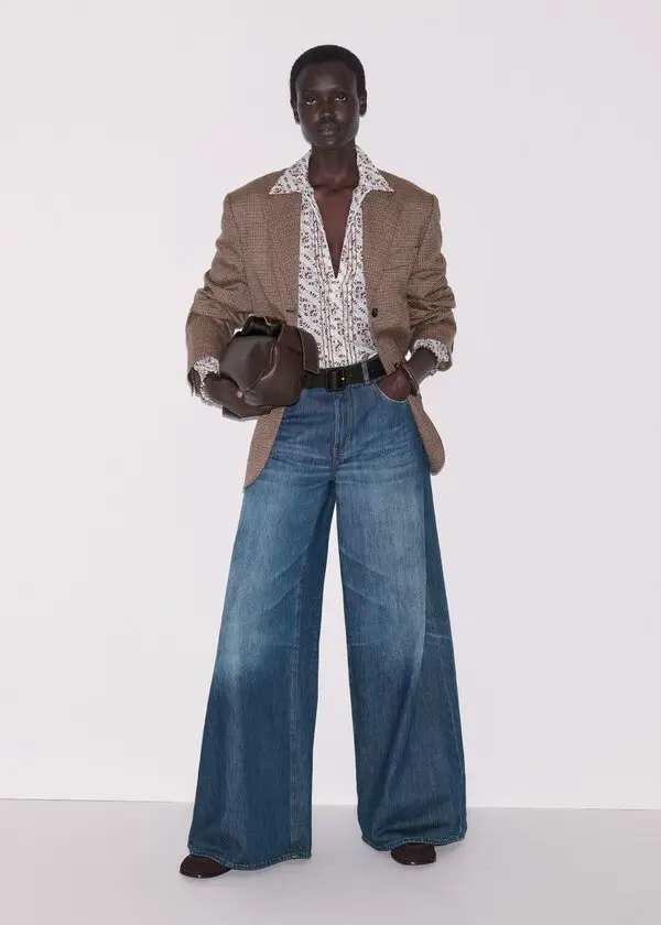 ME+EM Super Wide Baggy Jean