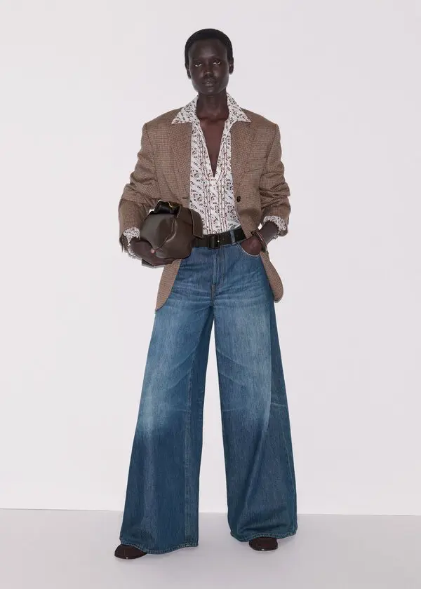 ME+EM Super Wide Baggy Jean