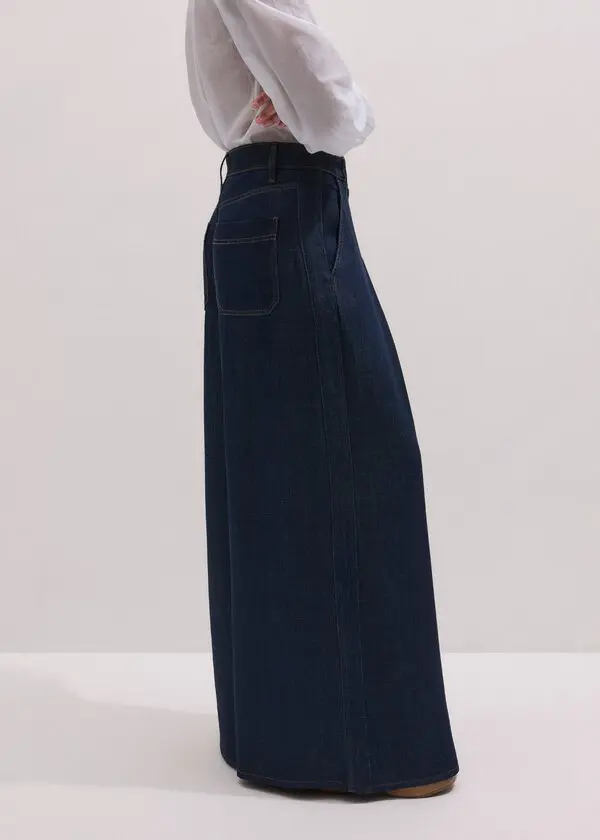 ME+EM Pleat Very Wide Pant